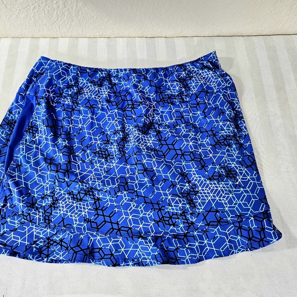 Tail | Shorts | Tail Blue Ruffled Bottom Skort | Poshmark
